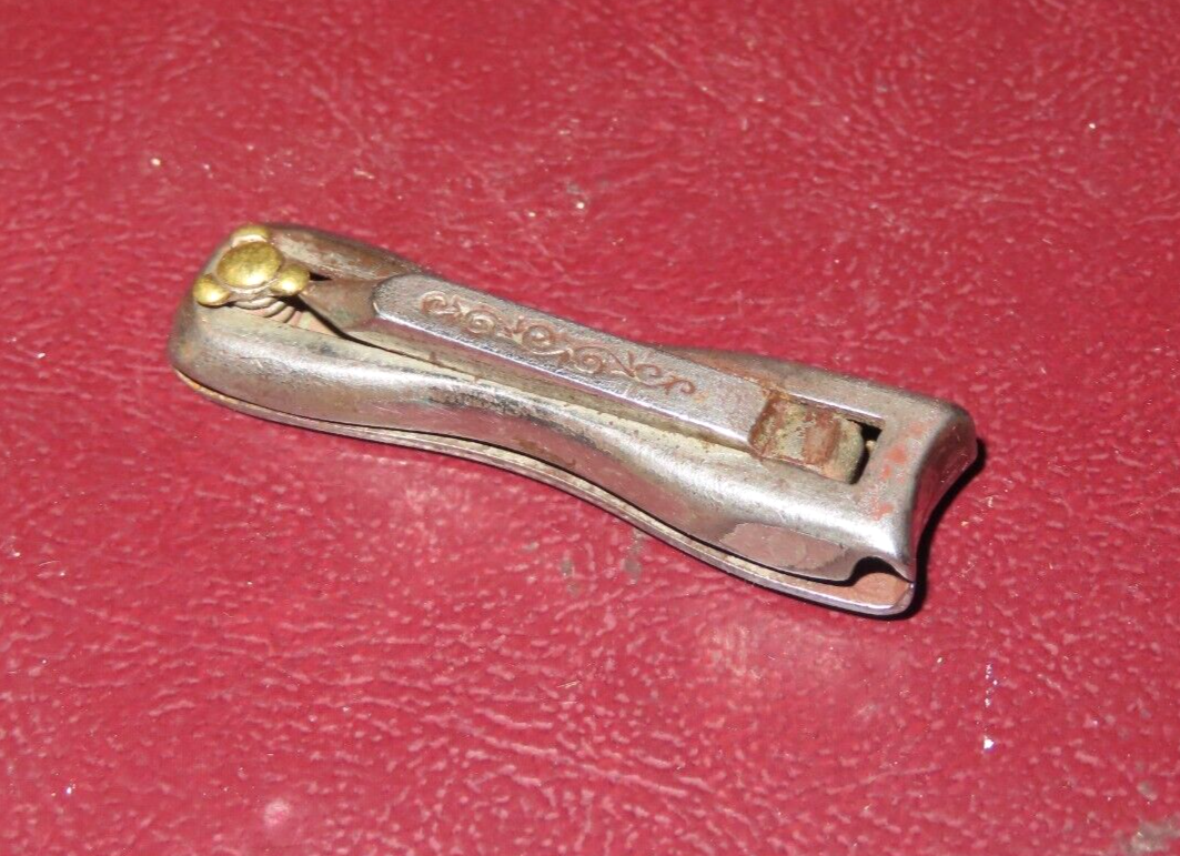 Antique 1896 "The Gem" Small 2" Finger Nail Clippers - HC Cook Co ...