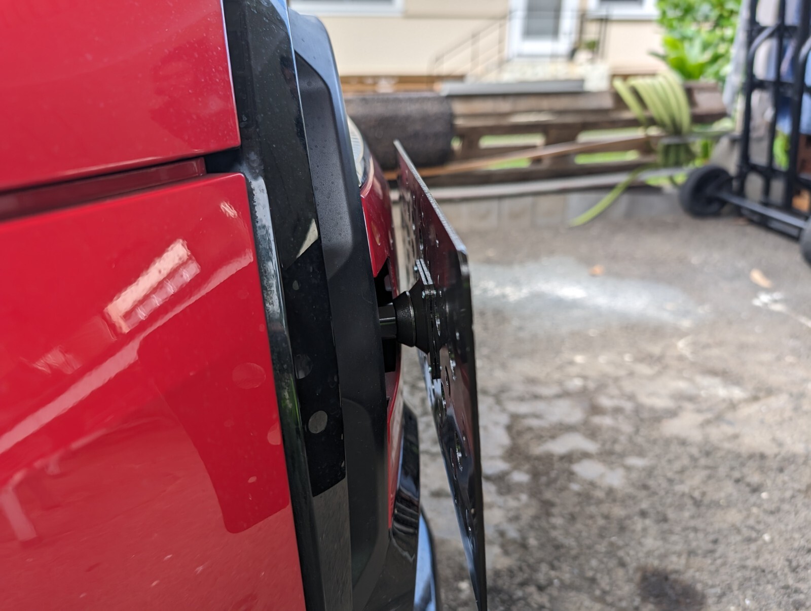 Bumper Tow Hook License Plate Mount Bracket For MINI Cooper F55 F56 ...