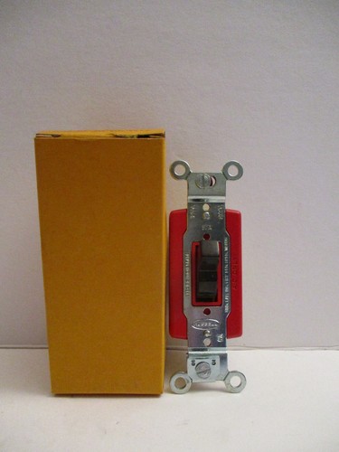 Vintage Hubbell 1122 A.C. Flush Toggle Switch 20 Amp 120V- 20A 277V NOS ...