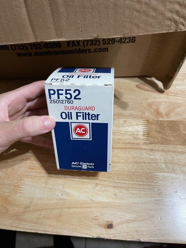 AC-Delco PF52 - cross reference oil filters | oilfilter-crossreference.com