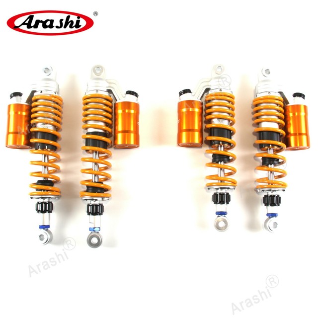 Arashi Twin Rear Shock Absorber Suspension for Triumph Bonneville T120 ...