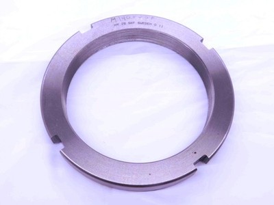 SKF KM28 BEARING LOCK NUT M140 X 2 THREAD SKF MADE IN SWEDEN LOCKNUT 2. ...