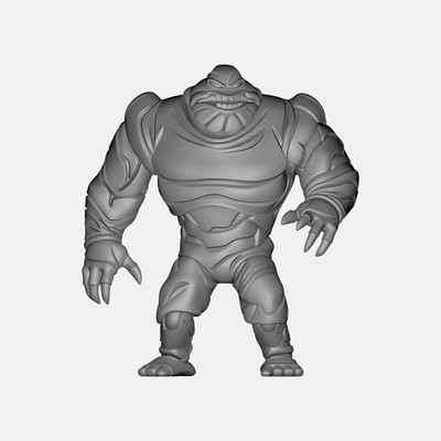 BTAS Batman Clayface 1/24 3D Print Resin Figure Custom Model Unpainted ...