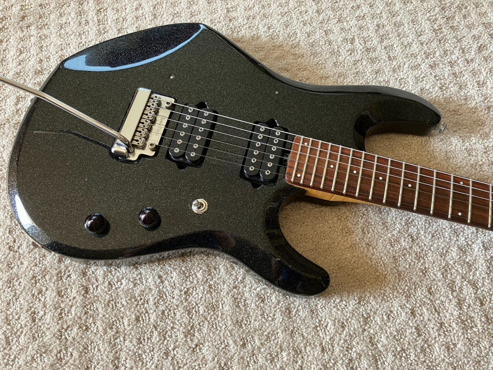 2002 Ernie Ball Music Man EBMM JP6 John Petrucci signature model guitar ...