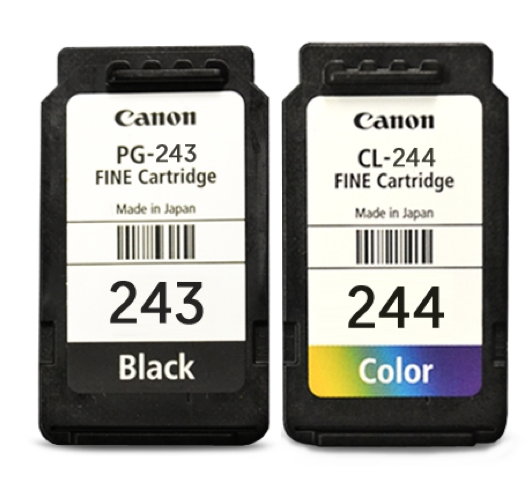 Genuine Canon PG-243 CL-244 Ink Cartridges for MG2522 4520 3320 3322 ...
