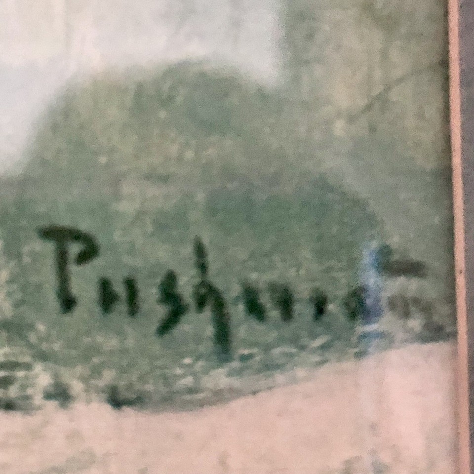 Vintage Hovsep Pushman framed print - Still Life “When Autumn is Here ...