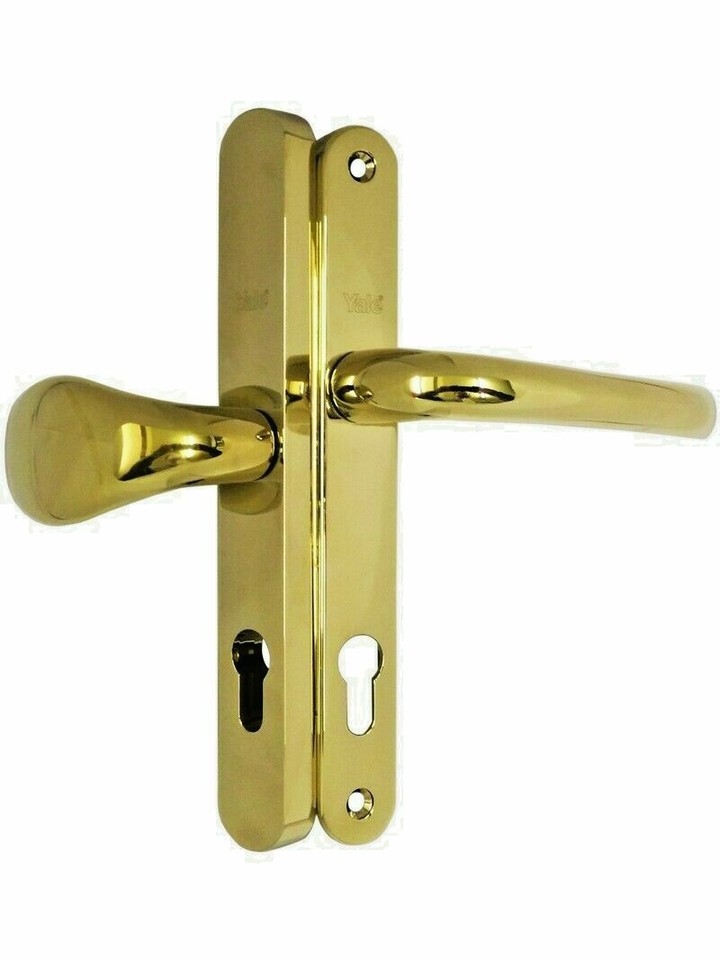 Yale Mila Lever Pad/Lever Offset Door Handle 92 and 70mm PZ 215mm Screw ...