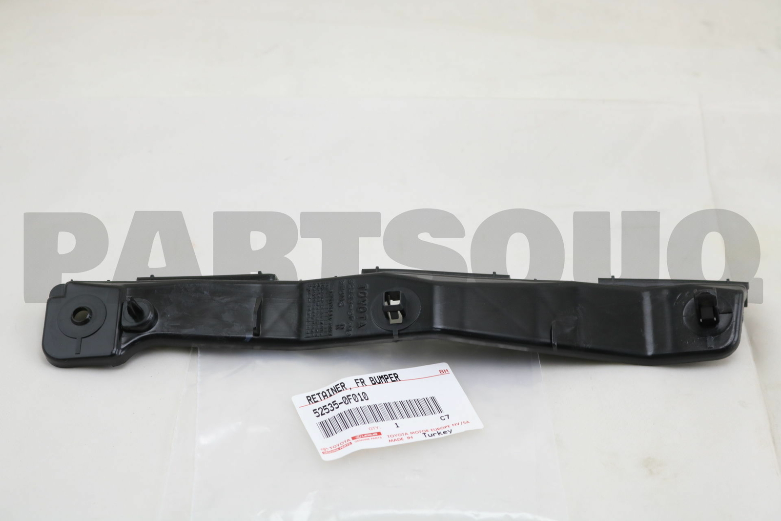 525350F010 Genuine Toyota RETAINER, FRONT BUMPER SIDE, RH 52535-0F010 ...