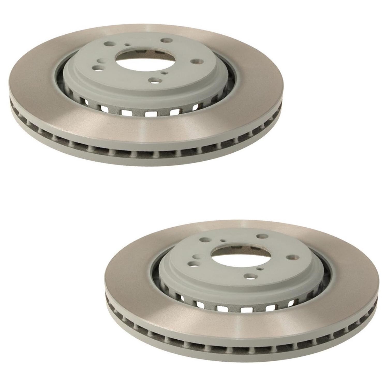 Genuine OEM Front Pair Set of 2 Vented Disc Brake Rotors For Acura ...