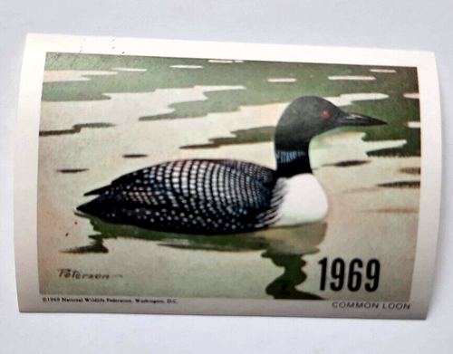 National Wildlife Federation Stamp - 1969 MNH - Common Loon bud87 | eBay