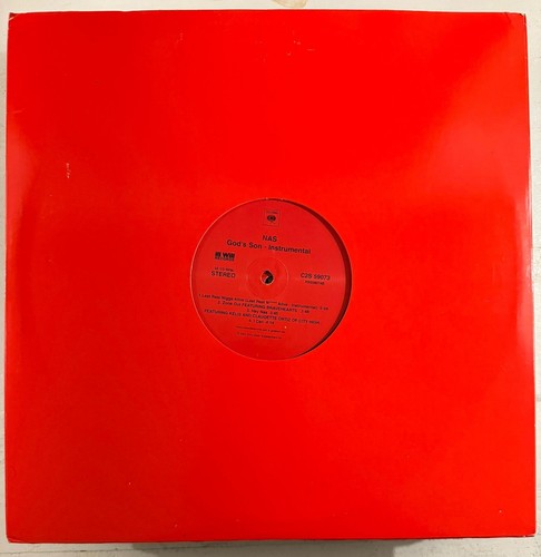 NAS – GOD'S SON (INSTRUMENTAL) - VINYL 2LP BLACK - 2003 SONY MUSIC ...
