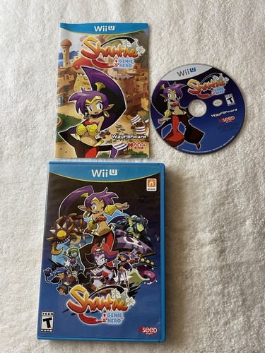 Shantae: Half-Genie Hero - Nintendo Wii U 2016- CIB Complete- Tested ...