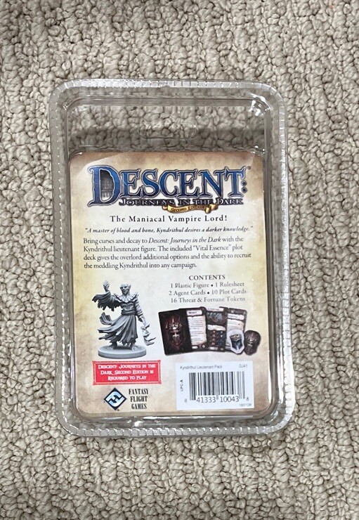 ~Kyndrithul Lieutenant Pack-Descent Second Edition Board Game-New/Sealed/OOP!~ | eBay