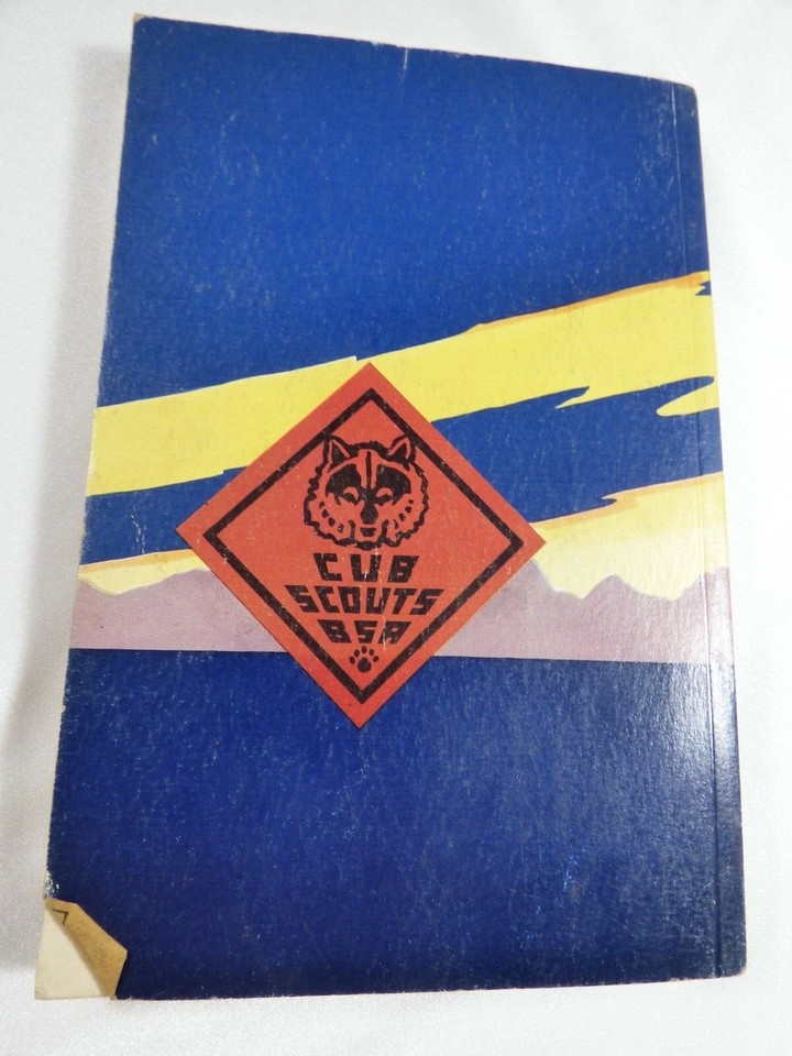 Vintage 1954-1964 Boy Scouts Cub Scout Wolf Cub Scout Book 1964 Printing | eBay