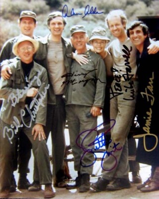 MASH Cast Signed 8x10 Autographed Photo reprint | eBay