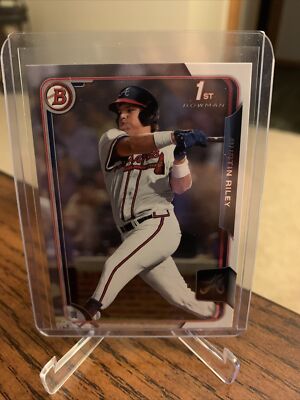 AUSTIN RILEY 2015 Bowman Paper 1st Rookie Card No.157 Braves | eBay