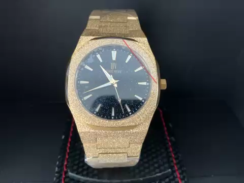 Beautiful Dante Veloce Gold Ice Watch 40MM ITALIAN | eBay