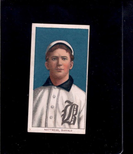 1909 T206 #450 Wm. Nattress VG X3307382 | eBay