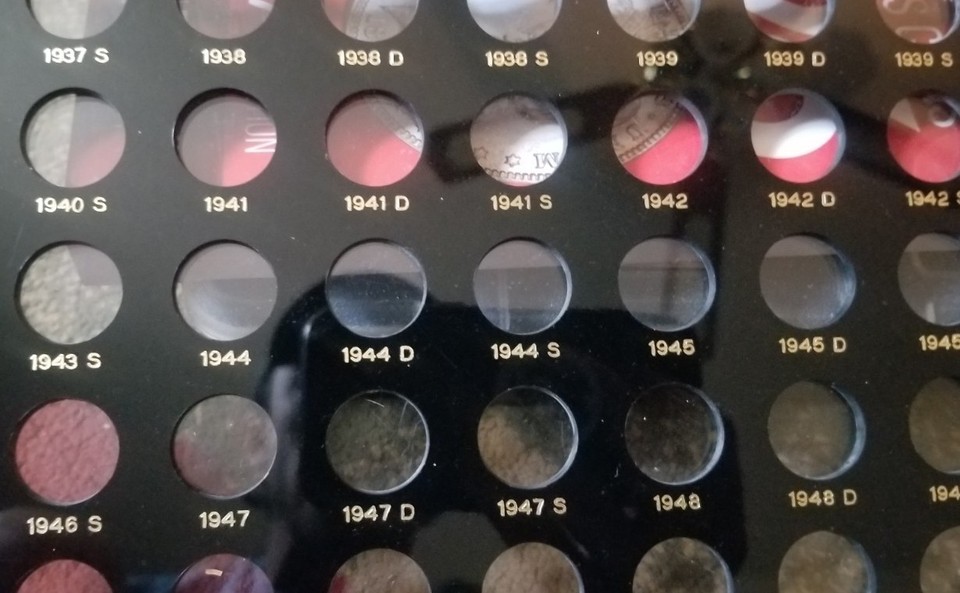 Capital Coin Holder For Lincoln Pennies- 1934- 1962- P,D,&S | eBay