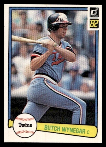 1982 Donruss #508 Butch Wynegar Minnesota Twins Baseball card | eBay