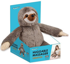 Health Touch Huggable Massager Moose 12" Brown Soft Plush Animal Toy ...