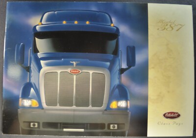 2000 Peterbilt 387 Truck Large Catalog Semi Sleeper Cab Excellent ...