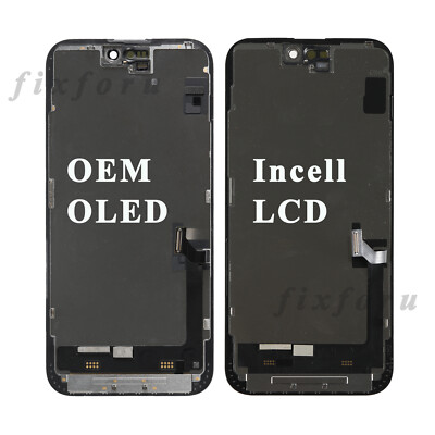 For iPhone 15 Plus 6.7" OLED Screen Digitizer LCD Display TouchScreen ...