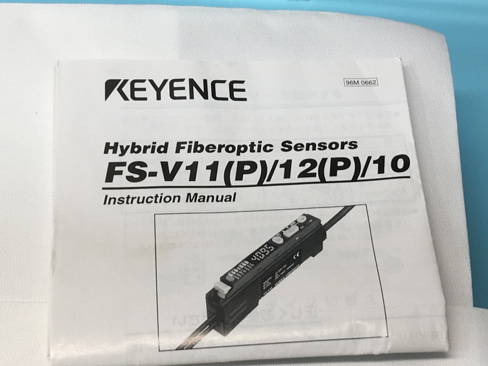 KEYENCE FS-V11 AMPLIFIER FIBER DIGITAL SENSOR, 130425 | eBay