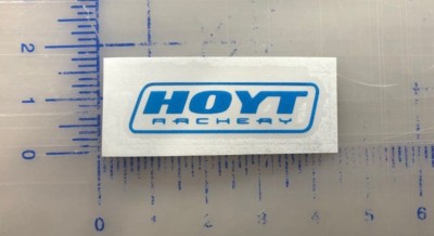 Hoyt Archery Decal Vinyl 4.5 5.5 6.5" Hunting Bow Deer Elk Window FREE ...