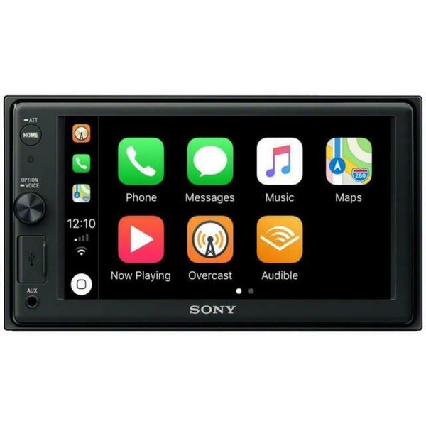 Sony XAV-AX1000 Double DIN Bluetooth Car Radio - Black for sale online ...