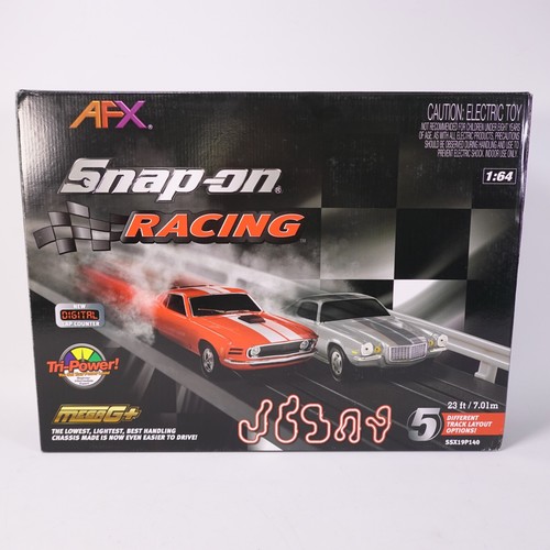 Snap On AFX Snap On Racing Electric Race Track New | eBay