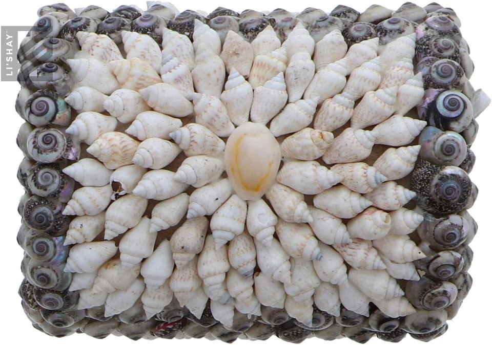 Li'Shay Nassa Shell Dome Trinket Box-White | eBay
