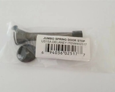 New Lot of 16 Delaney Jumbo Spring Door Stop #402517 | eBay