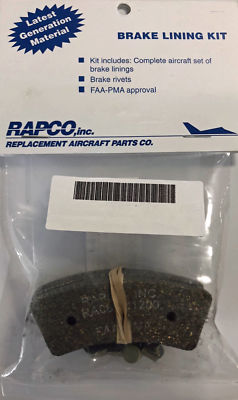 Rapco 4 Pack Brake Lining Kit - Options | eBay
