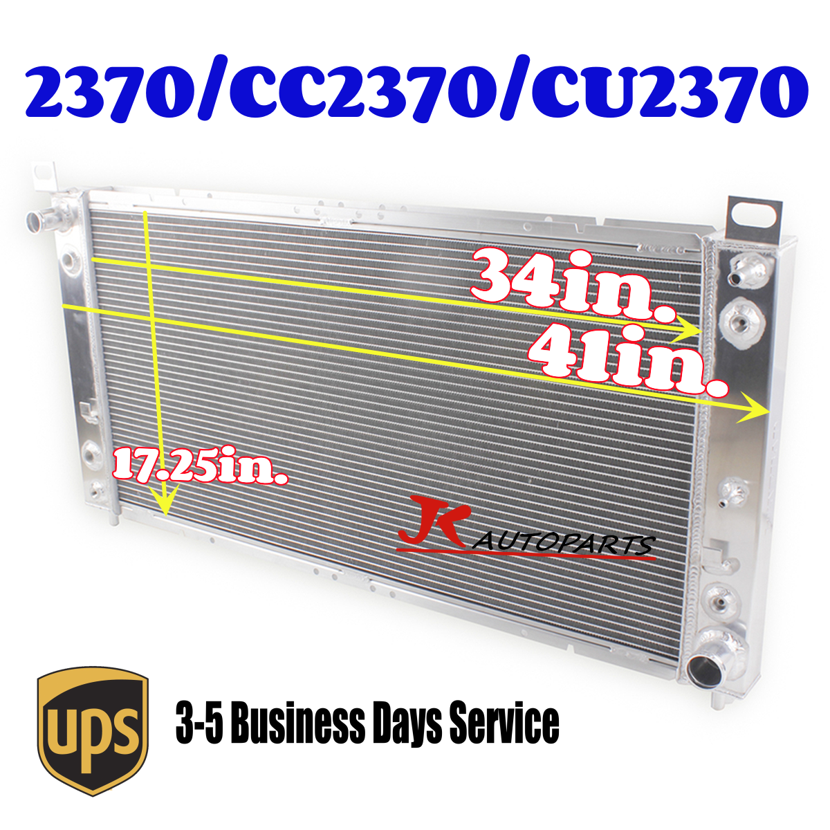 2370 Radiator For 1999-2014 Chevrolet Silverado 1500 2500 Tahoe GMC ...
