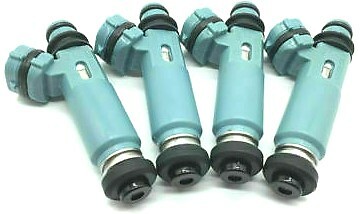 MAZDA RX7 RX8 MX5 MIATA TURBO FC3S 52lb 550cc BLUE FUEL INJECTORS ...