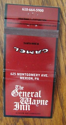 CAMEL 30: GENERAL WAYNE INN TAVERN (MERION, PENNSYLVANIA) (2000) -F3 | eBay