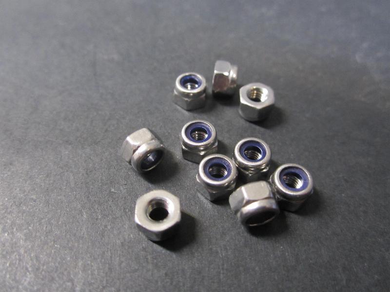 Muttern selbstsichernd Stoppmutter V2A 10 Stück M2-5 wählbar | eBay.de