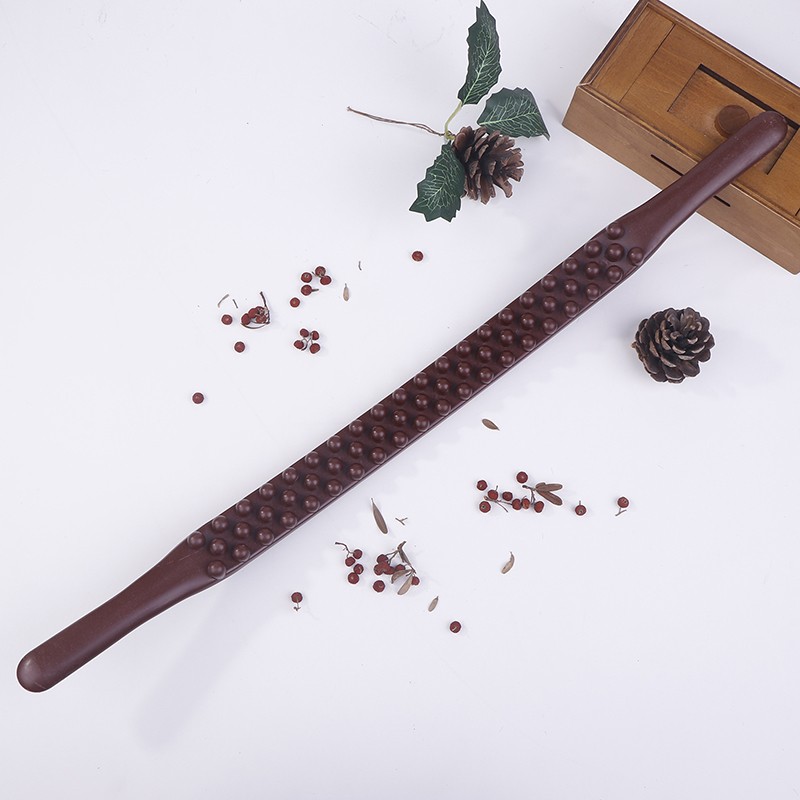 35Beads Universal Back Massage Tendons Scraping Stick Point Treatment ...