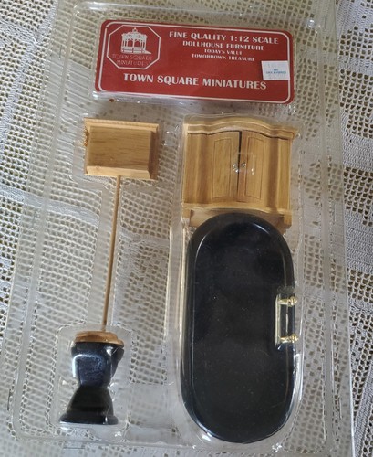 3 Piece Bathroom Set 1:12 Scale From Town Square Miniatures | eBay