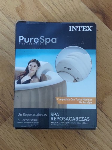 PureSpa Head Rest Hot Tub Intex Pillow Spa Inflatable Pool Cushion New ...