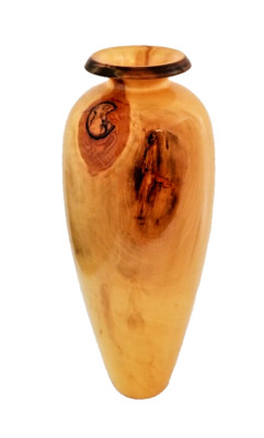 Colorado ASPEN Wood Vase 20 inch Signed DON NOBLE 9 lbs | eBay