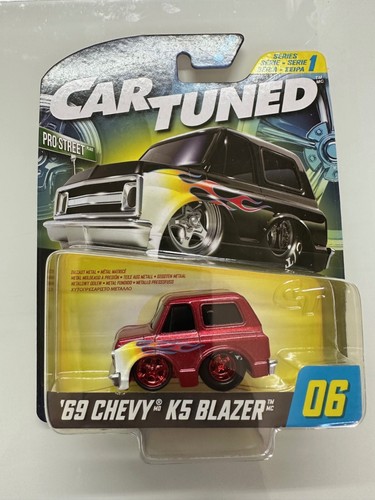 1969 CHEVY K5 BLAZER 1/64 DIECAST CAR TUNED BY CARTUNED RED CHASE | eBay