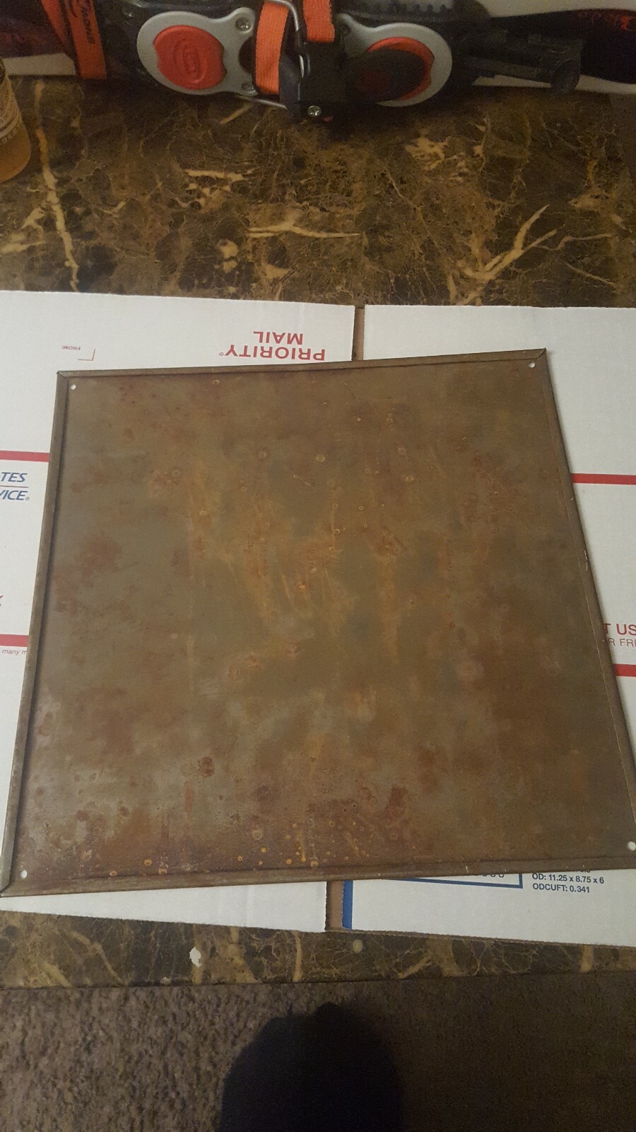 RARE VINTAGE MID CENTURY MUMMERT METAL SIGN COMPANY HOWDY SIGN | eBay