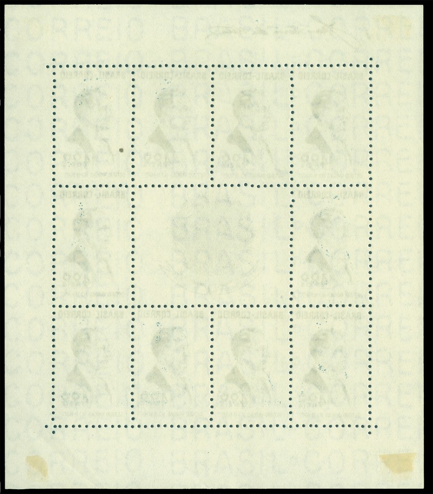 BRAZIL 1938 President Vargas BLOCK S/S Scott # 466 mint MH VF | eBay