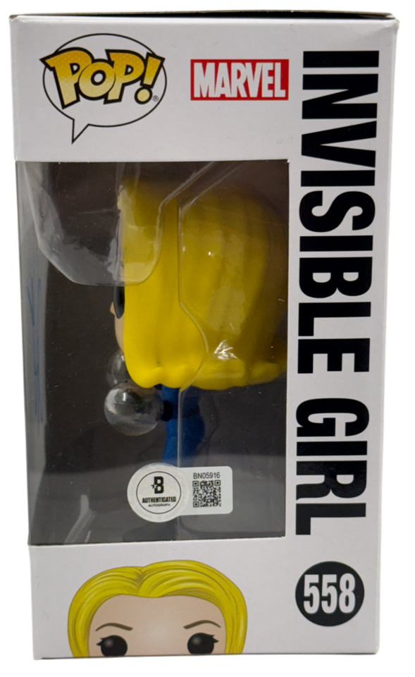 Jessica Alba Signed Invisible Girl Funko The Fantastic Four Autograph ...