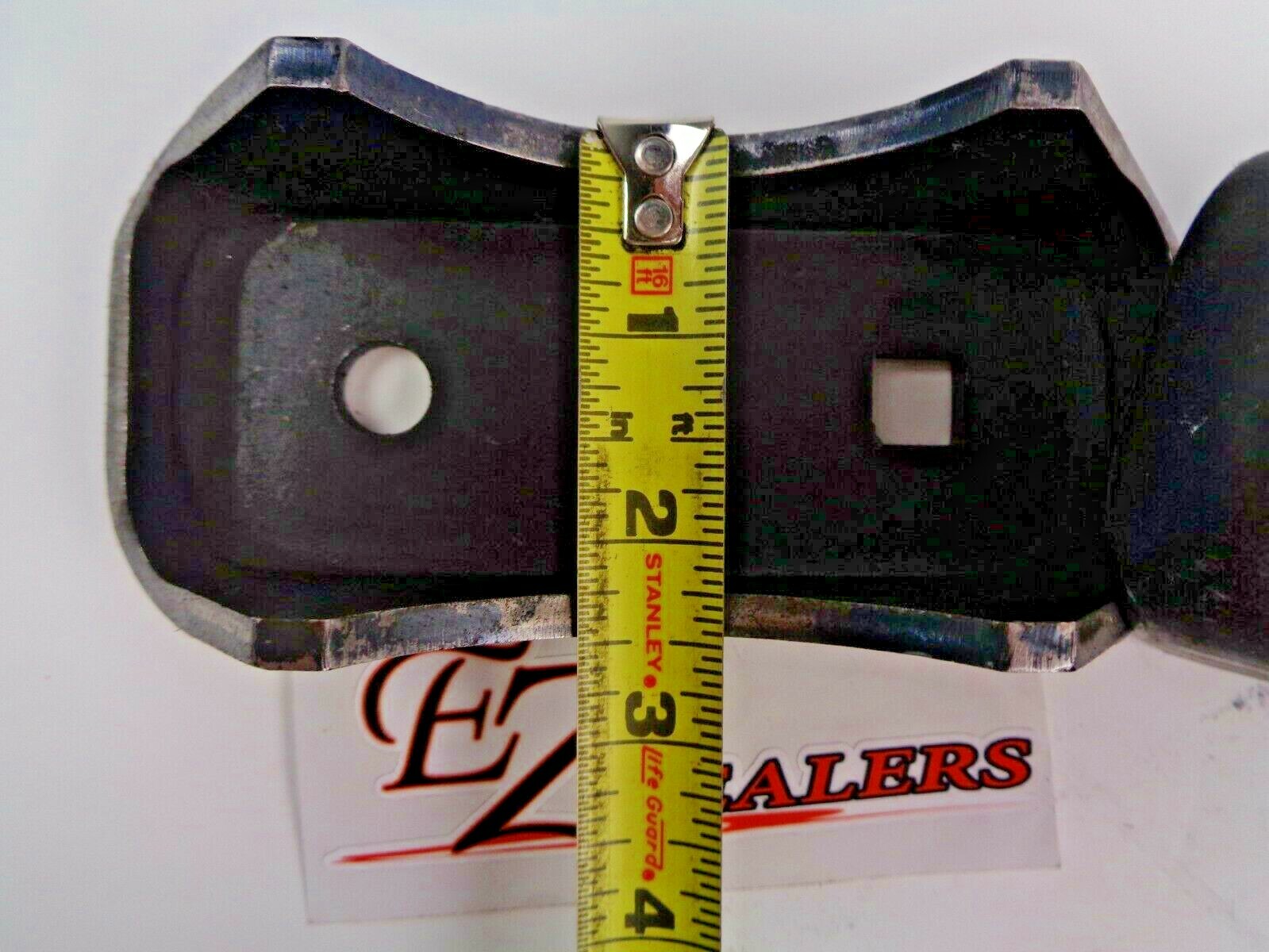 Leaf Spring Perches 3" Weld-On Rear End Axle Housing Pad/Perch IMCA Hot Rod