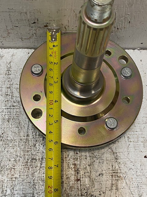 Intl. Axle & Manufacturing Co. Precision Rear Wheel Spindle 6" OD 19mm ...