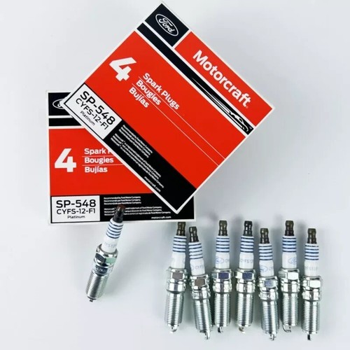 8Set OEM Platinum Spark Plugs SP-548 CYFS12F1 For F150 5.0 V8 2.5L ...