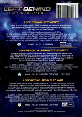 Left Behind Trilogy (DVD, 2008, 4-Disc Set) for sale online | eBay